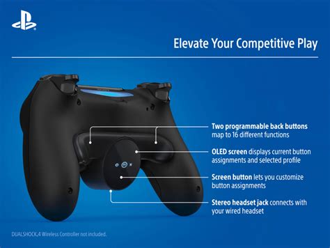 Playstation 4 Dualshock 4 Controller Back Button Attachment Ps4new