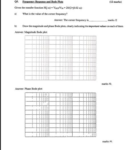 Solved With Explanation Please Show The Steps Q5 Frequency