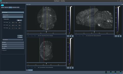 Menu CellMap ClearMap Documentation