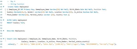 Sql Mysql Bigdata Coding Dataanalysis Learningjourney Sqicol Mariam Ogungbite