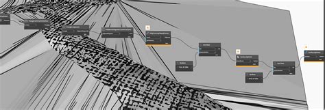 Projecting 2d Lines Onto A Tin Surface And Creating New Surfaces With