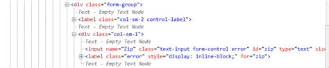 Html Jquery Validation Error Label Stack Overflow