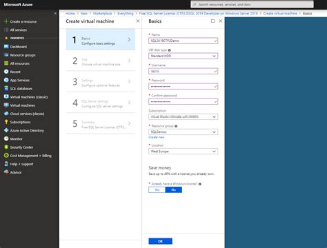 How To Create An Azure Sql Server Virtual Machine Sqlnethub