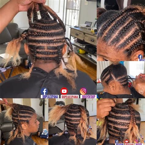 Detailed Parting Tutorial Small Knotless Braids Perfect Parts Artofit