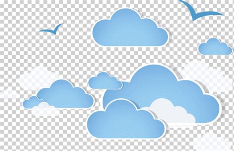 Ilustraci N De Nube Azul Nube Nubes Azul Texto Coraz N Png Klipartz