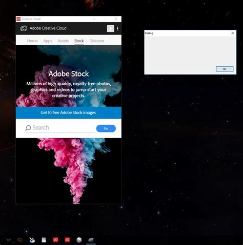 Solved Empty Dialog Box Opens On Startup And Can Not Be C Adobe