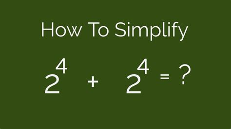 How To Simplify In This Equation ️ Math Algebra Problem Soluation
