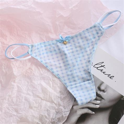 Sexy Cute Thongs For Girls Women G String Lovely Tangas For Slim Women