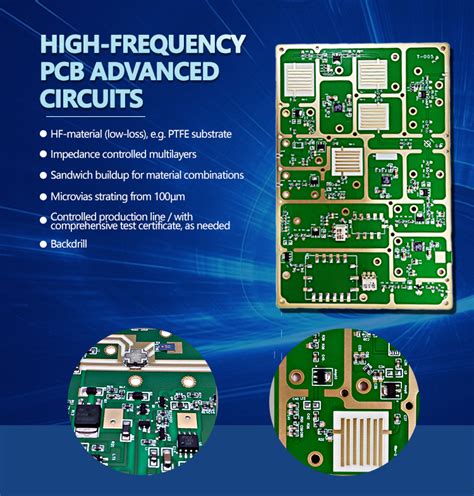 Pcb High Frequency Pcb Board Pcb Assembly Manufacturer For Audio Power