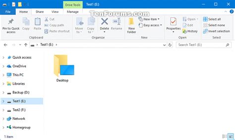 Move Location Of Desktop Folder In Windows 10 Tutorials