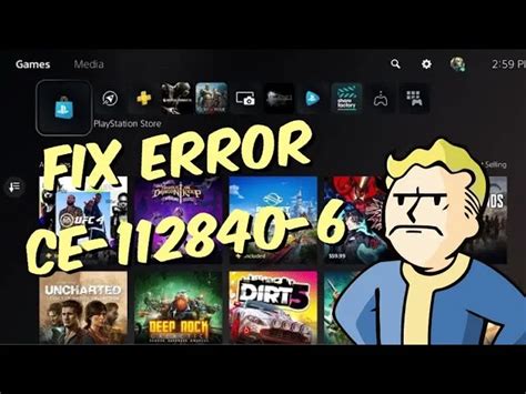 Ps5 Error Code Ce 112840 6 How To Fix