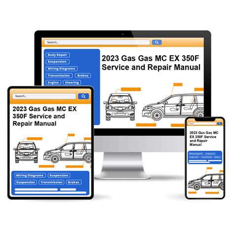 2023 Gas Gas Mc Ex 350f Service And Repair Manual