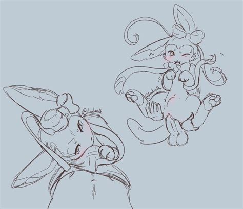 Rule 34 Duo Eeveelution Female Feral Generation 6 Pokemon Genitals
