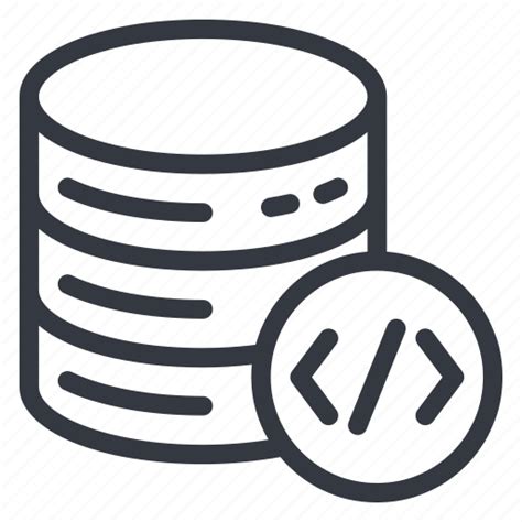 Database Server Storage Coding Programming Development Icon Download On Iconfinder
