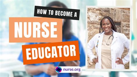 How To Become A Nurse Educator Youtube