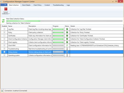 Configuration Manager Support Center Ctglobal