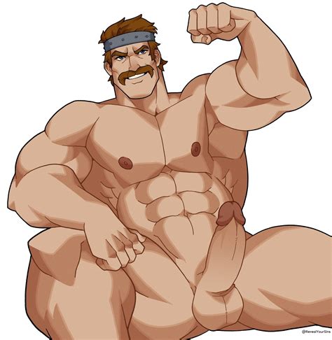 Rule 34 Balls Bara Bartre Fire Emblem Boner Erection Facial Hair