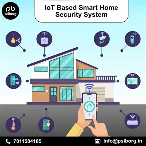 biometrics iot based smart home security system at rs 250000 in noida