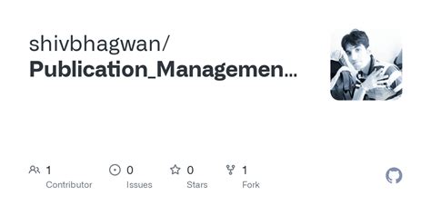 Github Shivbhagwanpublicationmanagementsystem