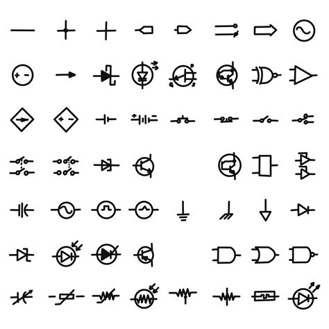 Analog Circuit Symbols At Michael Lefroy Blog