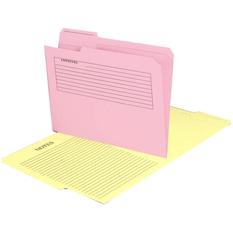 Wholesale Pendaflex Printed Notes File Folders Pfx45269 In Bulk
