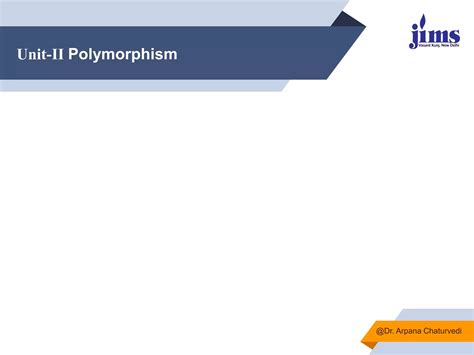 Unit 2 Part 1 Polymorphismpdf