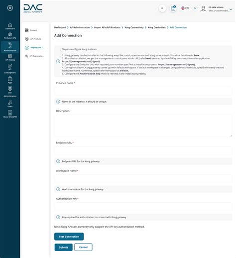DAC API Marketplace Documentation Portal