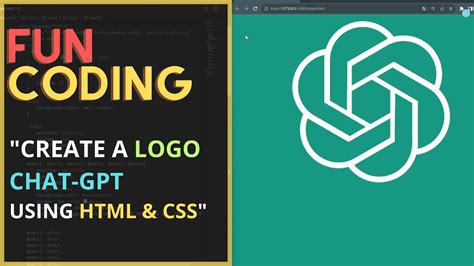 Create A Chat Gpt Logo Using Html And Css Programming Youtube