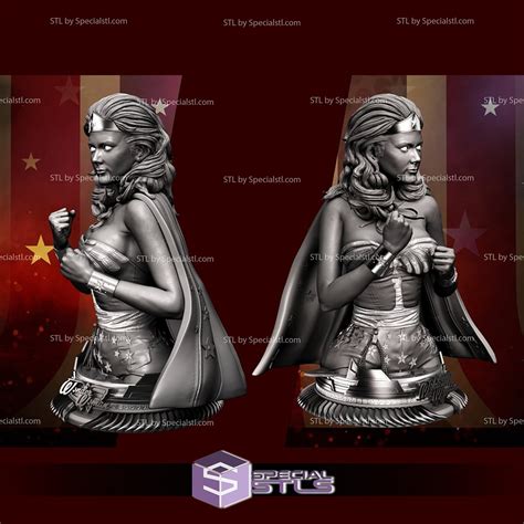 Wonder Woman Lynda Carter Bust Specialstl