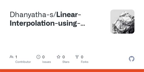 Github Dhanyatha Slinear Interpolation Using Javascript