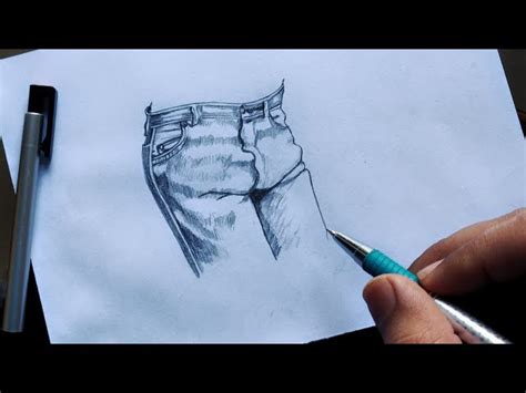 How To Draw Realistic Jeans