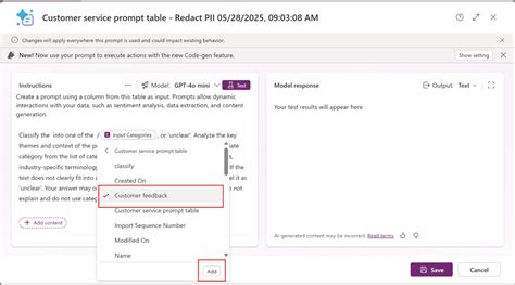 microsoft dataverse 中的提示列 power apps microsoft learn