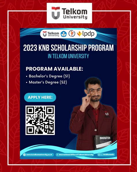 Knb Scholarship 2023 Telkom University International Office