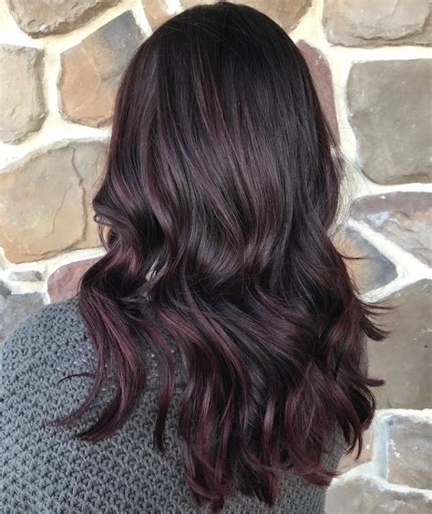 50 Shades Of Burgundy Hair Color For 2025 Dark Burgundy Hair Black