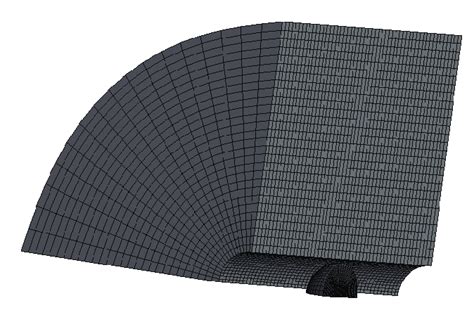 Geometrical Model With A Finite Element Mesh Download Scientific Diagram