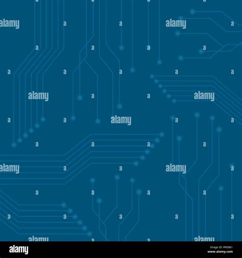 Circuit Electronic Pattern Background Vector Illustration Design Stock