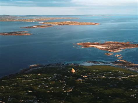 St Macdaras Island And Church Near Carna Co Galway