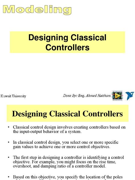 Classical Control System Basics Of Control Theory Oidk