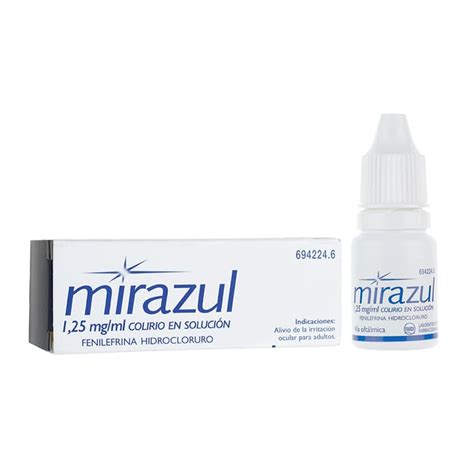 Gotas Azules Para Los Ojos Prospecto Dosis Y Aplicación Mirazul 1
