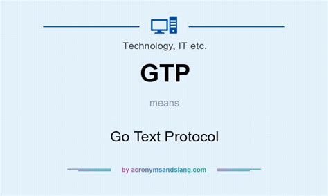 Gtp Go Text Protocol In Technology It Etc By
