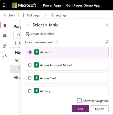 Model Driven Apps Generative Pages Preview Rajeev Pentyala Technical Blog On Power