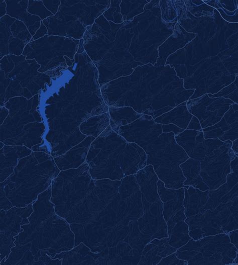 Balve Dark Blue Vector Map Boundless Maps