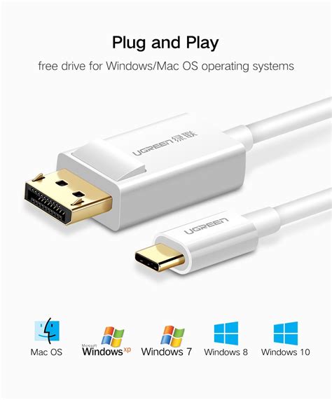 USB Type C To Display Port Cable Marcnet Gadgets