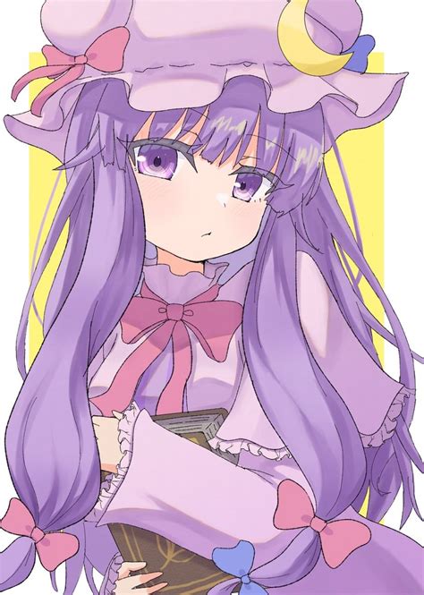 Patchouli Knowledge Touhou Drawn By Momitoekk Danbooru