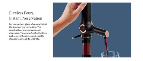 Wine Enthusiast X Cheer Moda Connoisseur Wine Server And Preservation