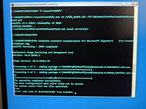 Thinkpad X1 Extreme Downloaded Factory Reset Image Failing On Bcedit R Thinkpad