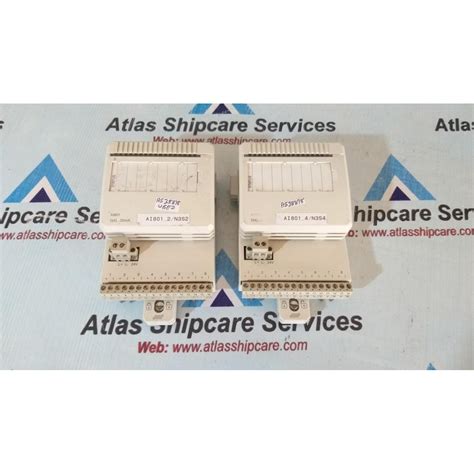 ABB AI801 0 4 20MA ANALOG INPUT MODULE 3BSE02512R1 Atlas Shipcare Services