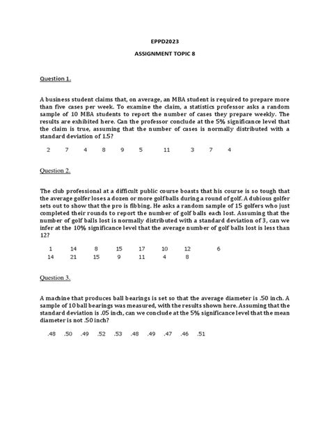 Assignment Topic 8 Pdf