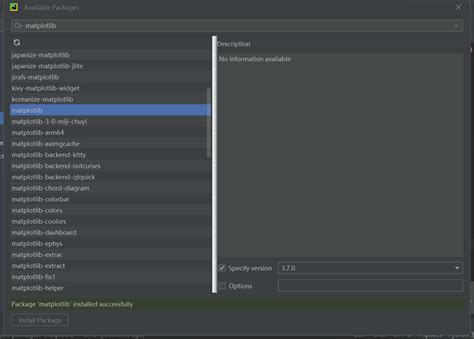 Pycharm Matplotlip