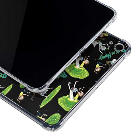 Rick And Morty Portal Pattern Ipad 10th Gen 2022 Clear Case Skinit